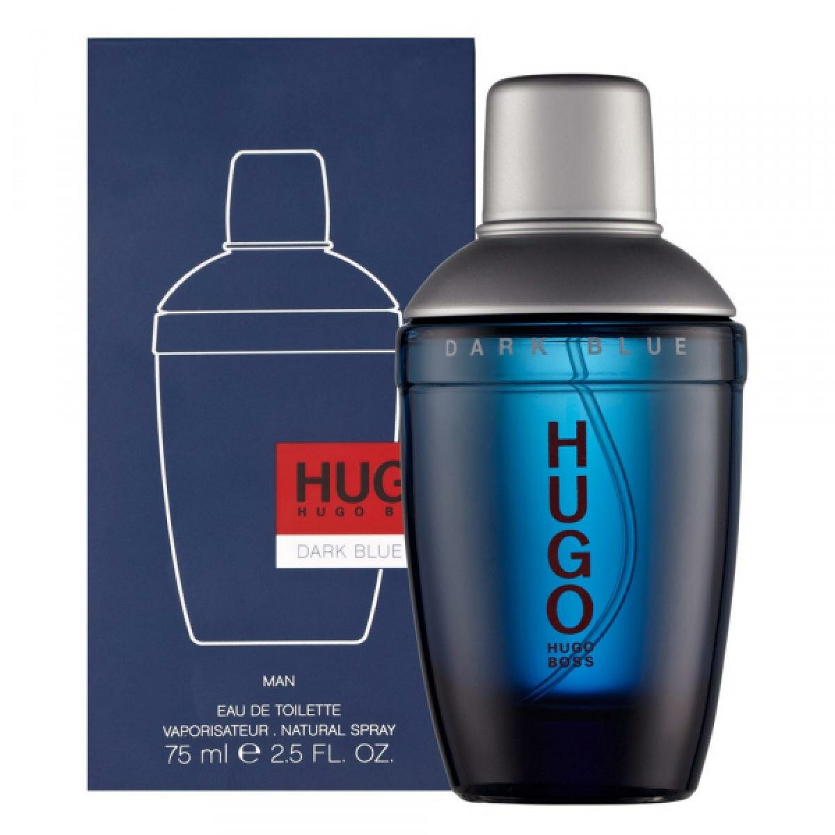 Туалетная вода HUGO BOSS мужская Dark Blue Man, 75 мл