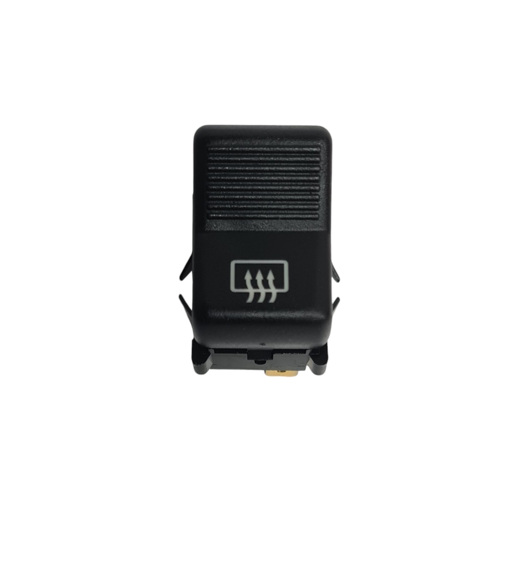 Переключатель (кнопка) обогрева заднего стекла 4-х контактный без индикации ВАЗ, Нива 12В-24В арт.72.3709-01А