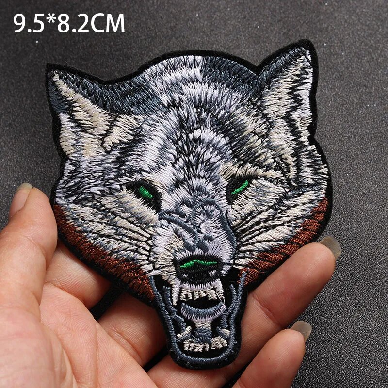 Нашивки "Голова тигра и волка" PGY HEHUOREN N-G-BT0017-15