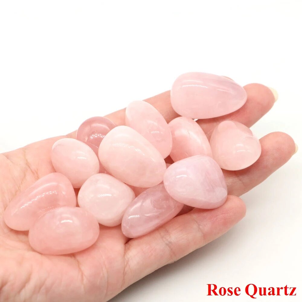 Желтый флюорит, натуральный камень Розовый, 50g, Rose Quartz