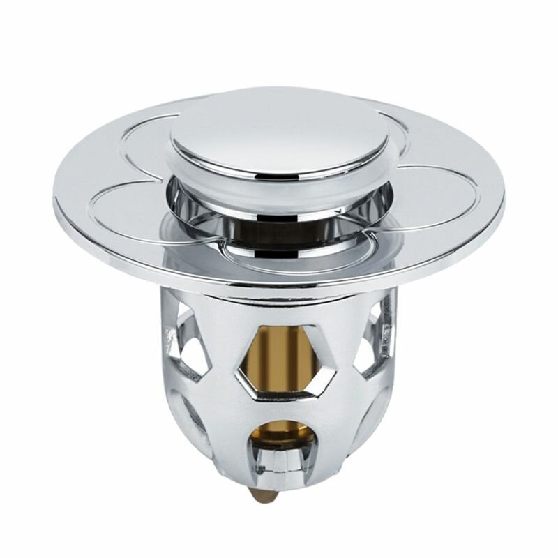 Съемная сливная пробка для ванны, слив раковины в ванной комнате, выдвижной фильтр с отскоком сердечника