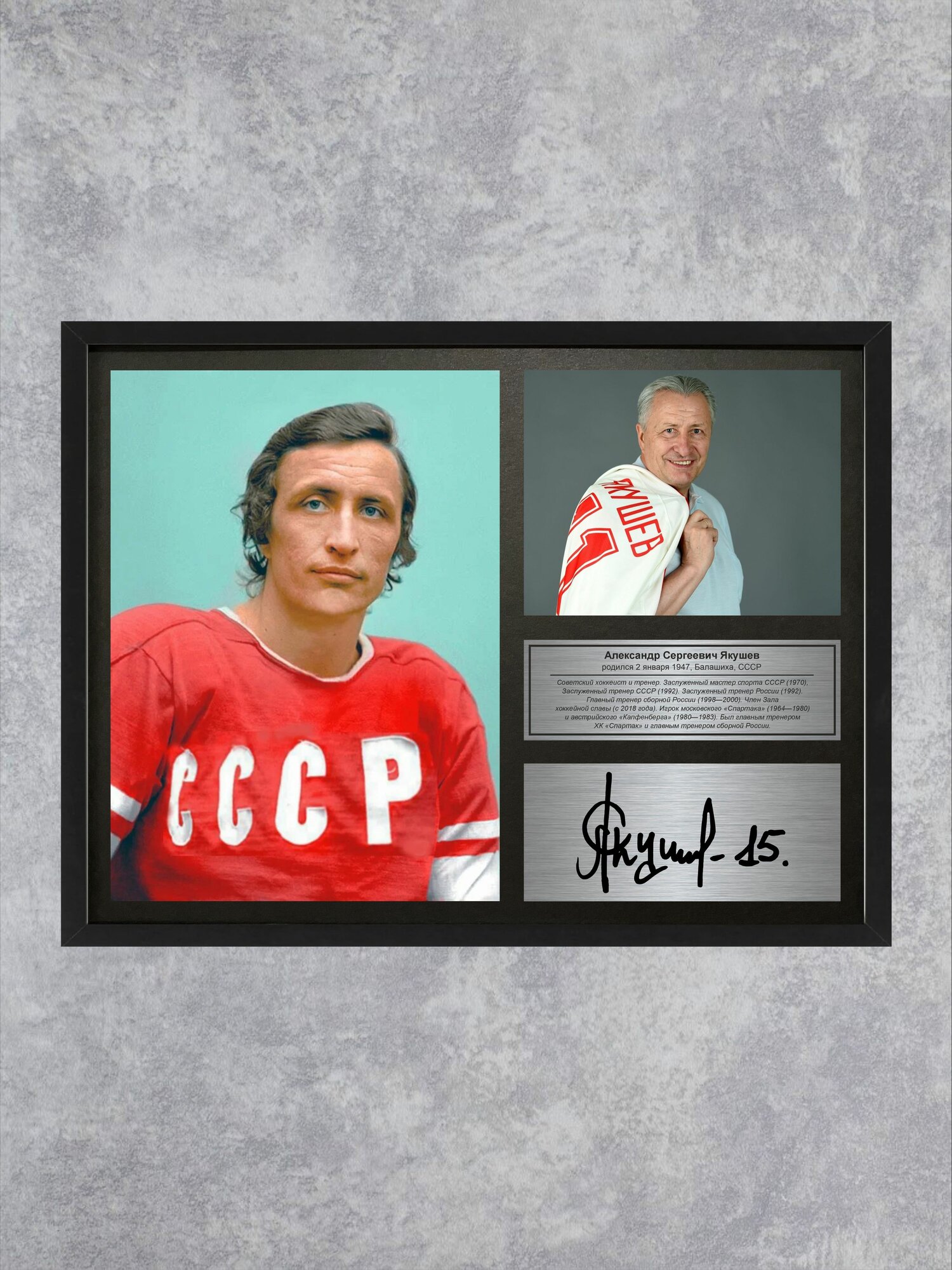 Александр Якушев Картина интерьерная с автографом