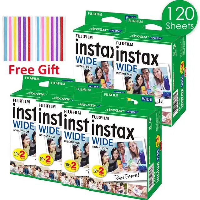Fujifilm Instax WIDE пленка 10-200 листов 120 Sheet