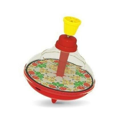 Юла Stellar малая прозрачная 12 см, в пакете