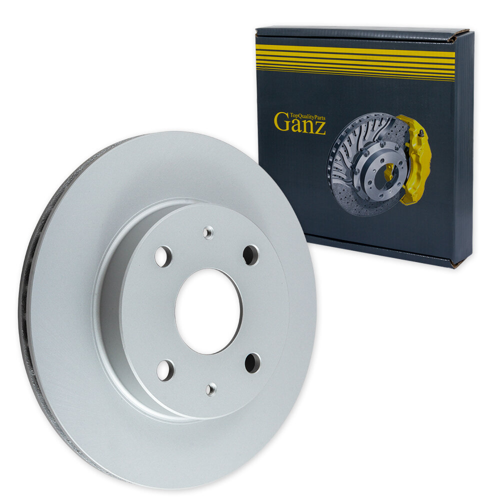 Диск тормозной GANZ передний с покрытием DAIHATSU Sirion 03 / SUBARU Justy 07 Арт: GIJ06223