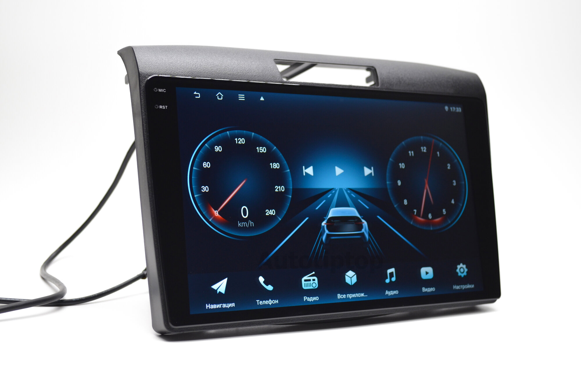 Магнитола для Honda CR-V 4 2011-2015 4/64ГБ, QLED, Carplay, автозвук DSP, GPS Навигация, 9 дюймов