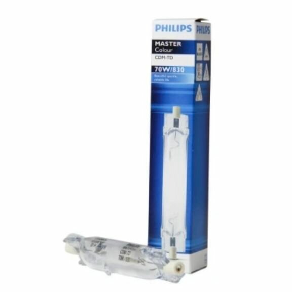 Philips Лампочка Rx7s Master Colour CDM-TD 70w/830 3200k газоразрядная