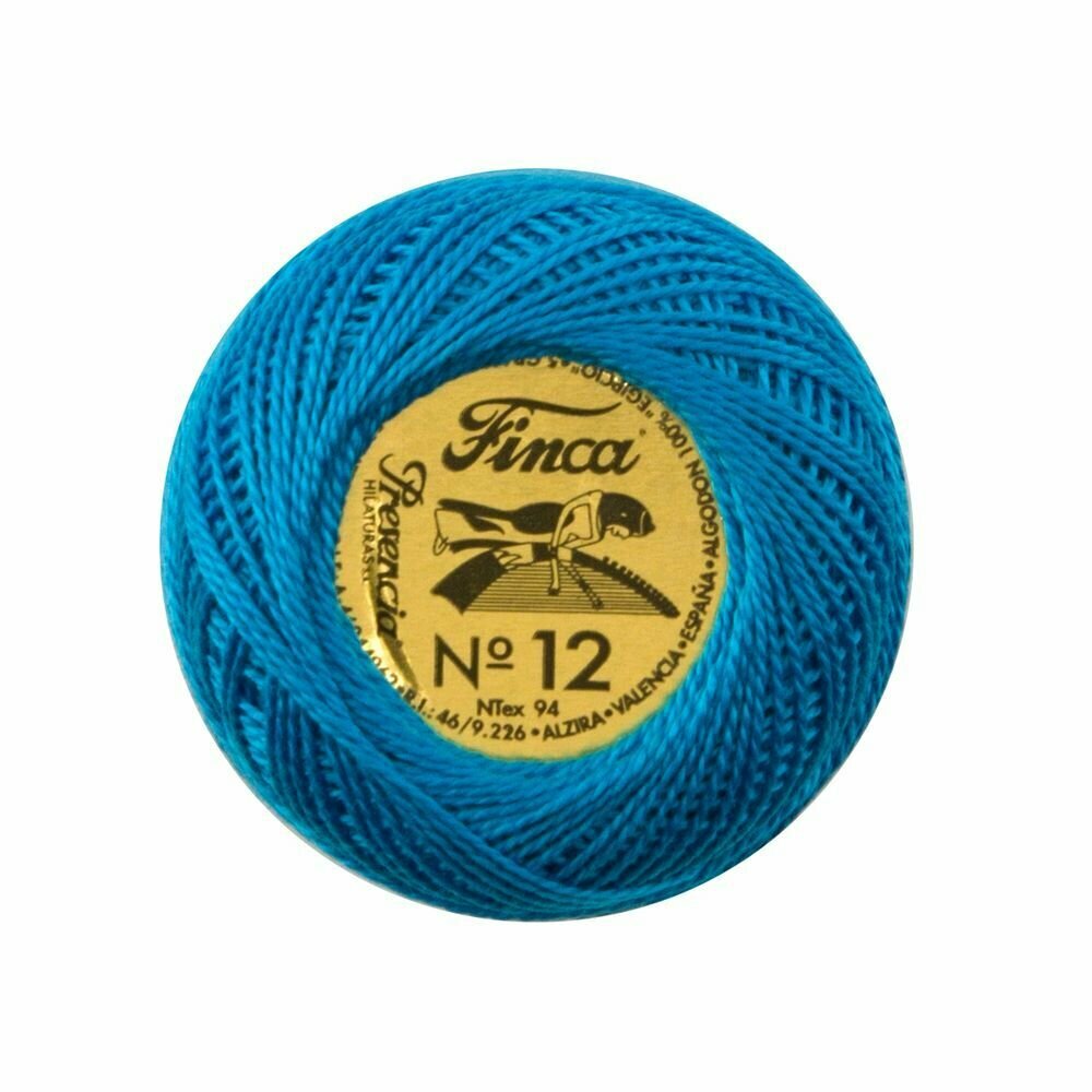 Мулине PRESENCIA HILATURAS "Finca Perle", Жемчужное, №12, однотонный цвет 3822, 1 моток