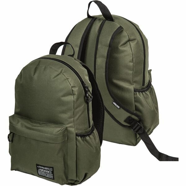 Рюкзак подростковый deVENTE 40х29х17 см "Khaki" 1 отделение, 1 передний карман, 2 боковых, хаки