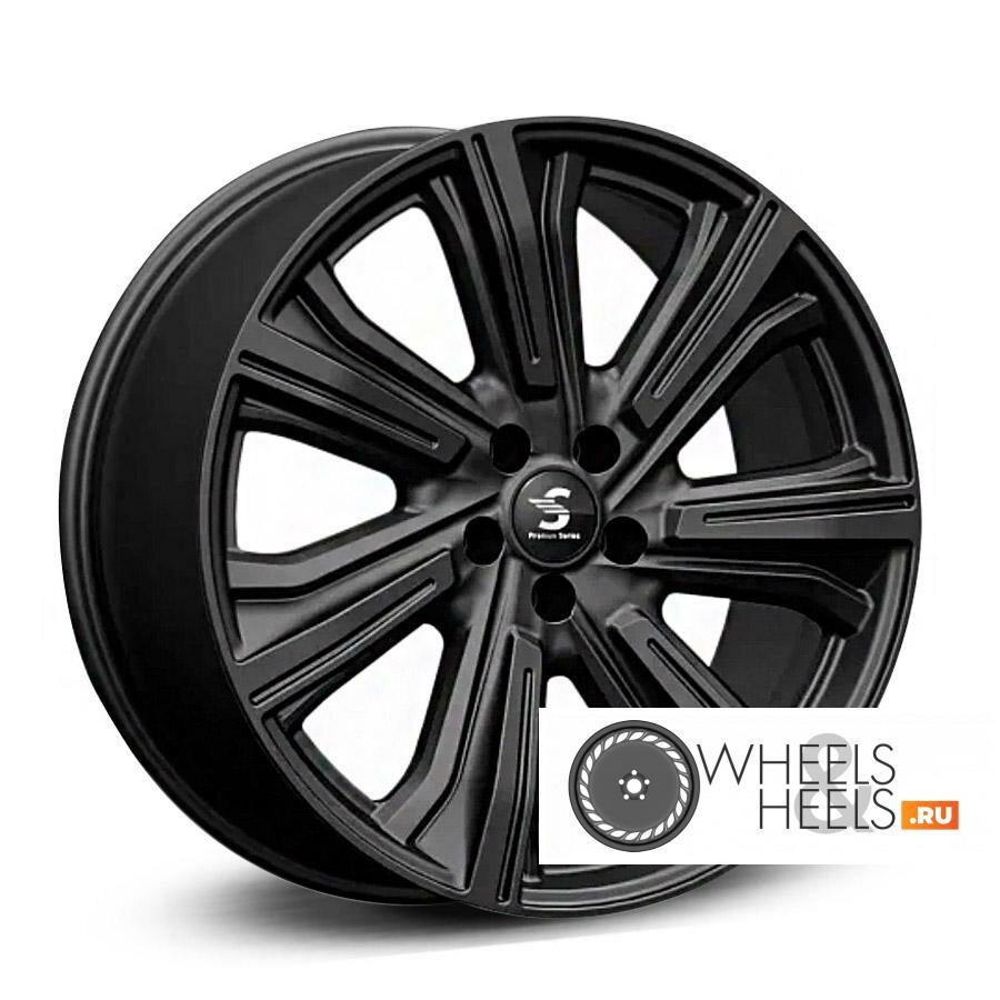 Диск автомобильный литой Premium Series КР1067 Kleemann 20x8.5 5x120 et47 dia66.1 Черный матовый