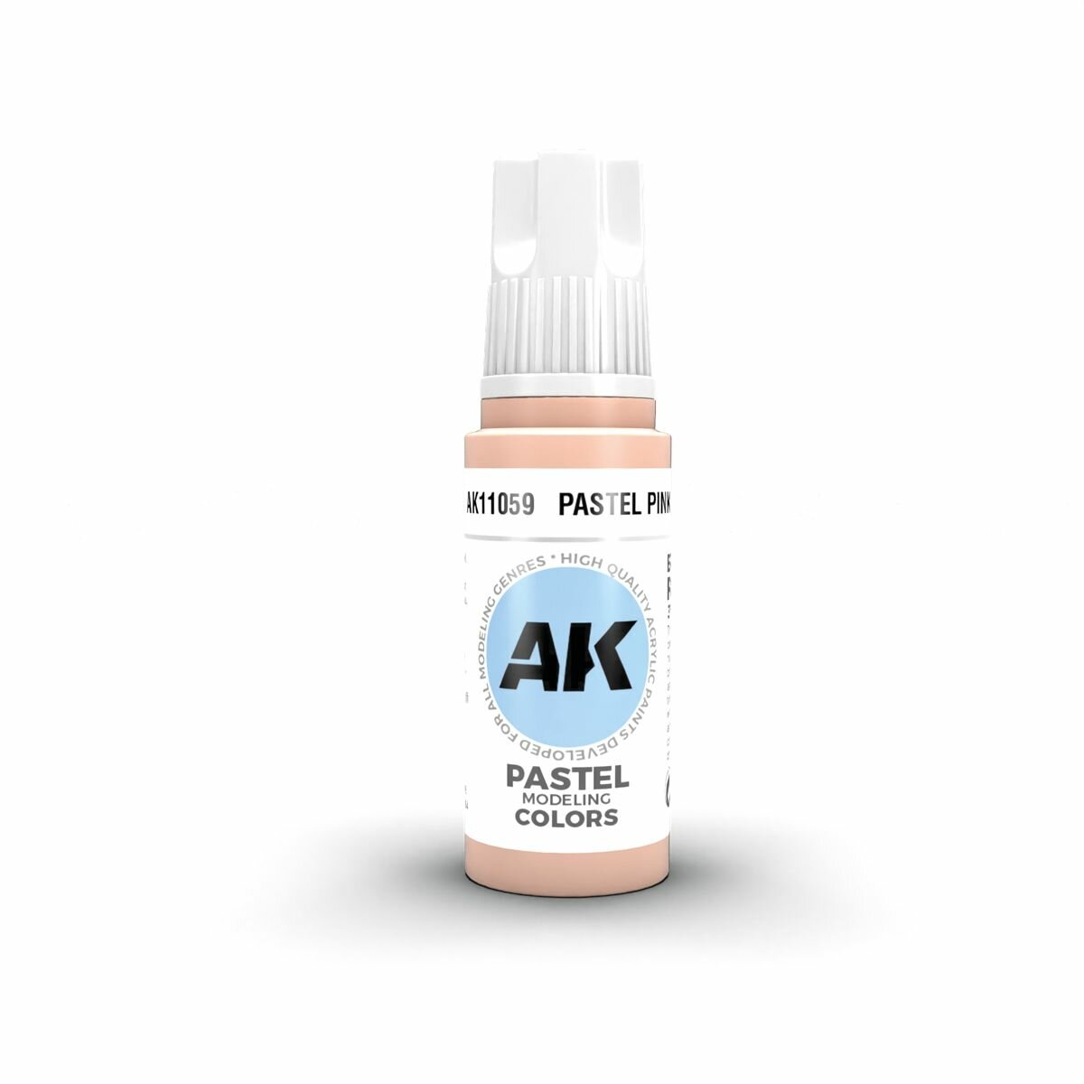 Акриловая краска AK Interactive - Pastel Pink (17мл)