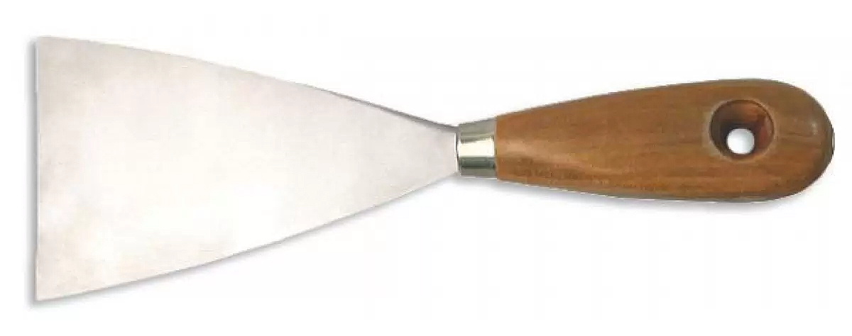 Шпатель строительный Hobbi / Хобби малярный, из нержавеющей стали, 40мм / малярные и отделочные инструменты