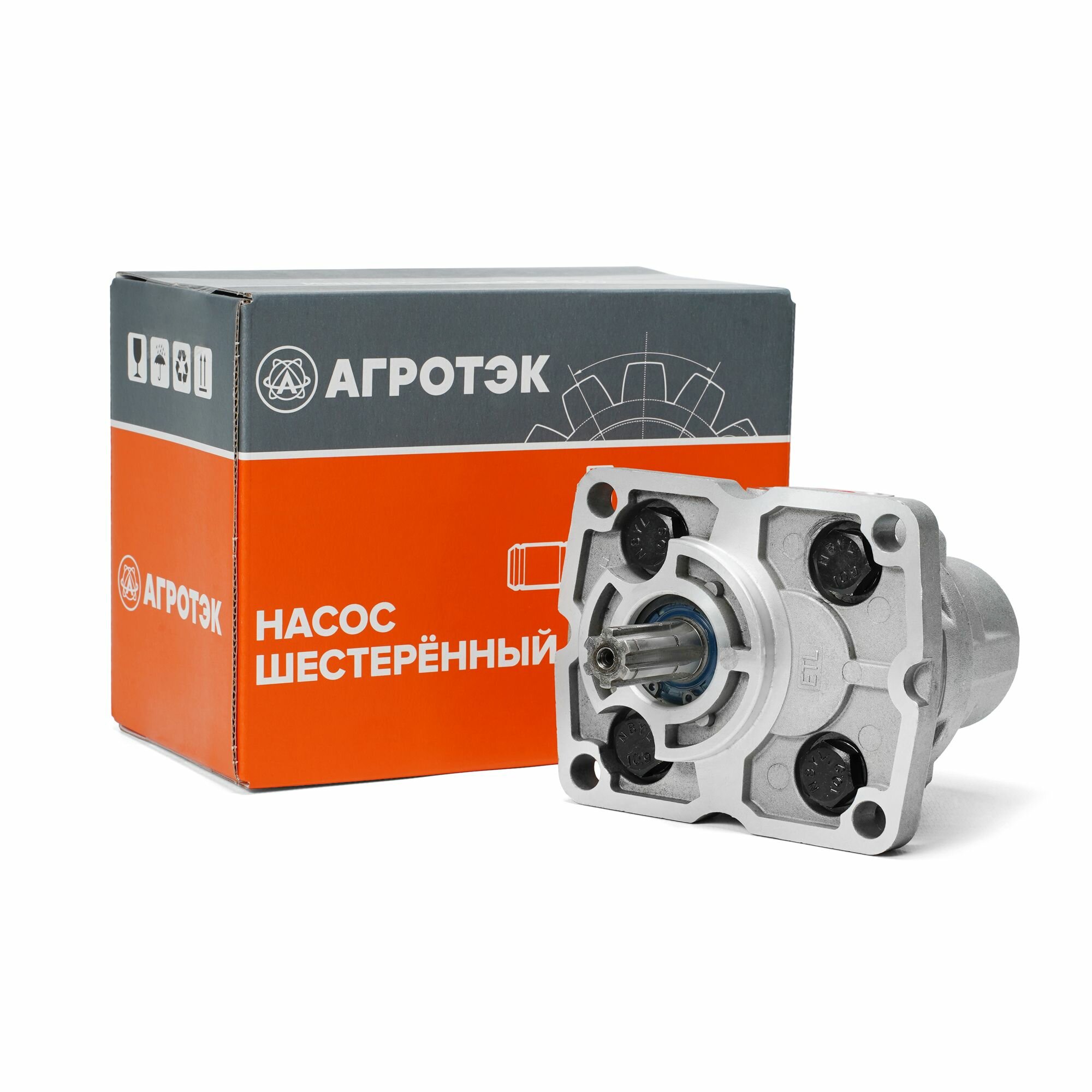 Насос шестеренный, левый, для МТЗ 50, 52, 50Л, 80 82 800 820 Т 4А 402 4АП2 402Б ТТ 4М 250 90П 70С 70В 90 16М ЛХТ 55 ТБ 1 ДТ 75 КСК 4 СК 5М нива ДОН 680 1200 1500 полесье