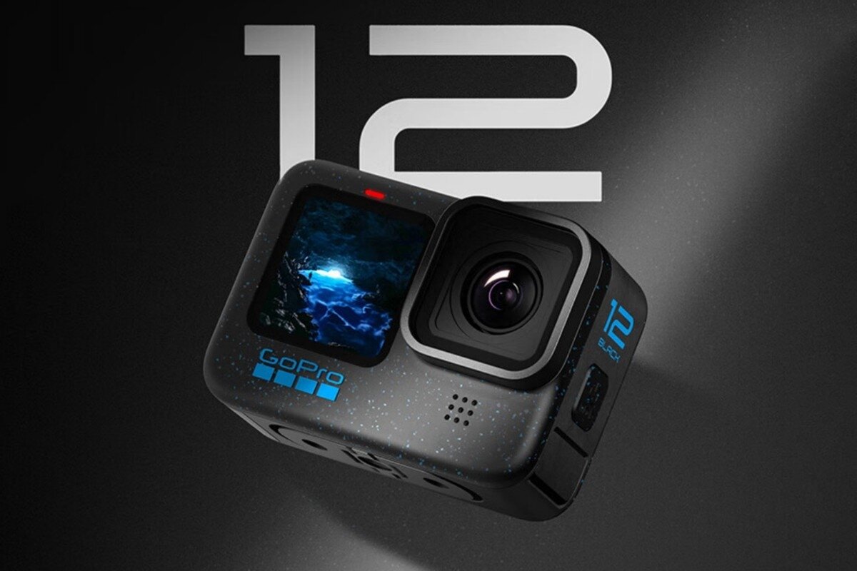 Экшн-камера GoPro HERO12 Black, 4K, стабилизация 6.0, 1720 мА·ч, черный