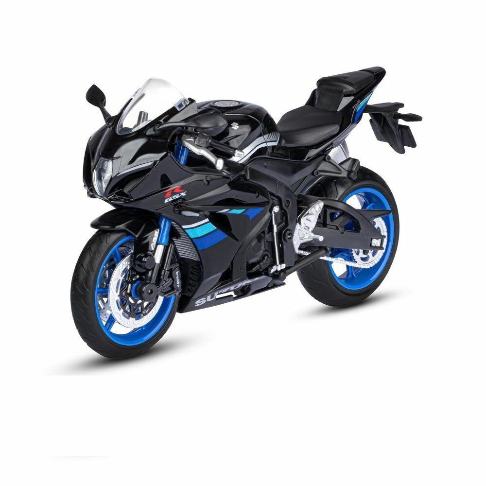 Мотоцикл модель коллекционная металл. 1:12 SUZUKI GSХ-R1000, черный, в/к