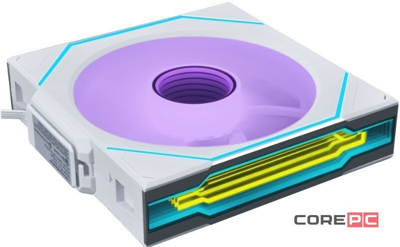 Вентилятор для корпуса Lian Li UNI FAN SL-INF WIRELESS 120 12SLIN1W1W ARGB White (G99.12SLIN1W1W. R0)