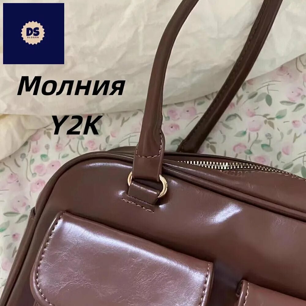 Сумка , ярко-красный — фото 1