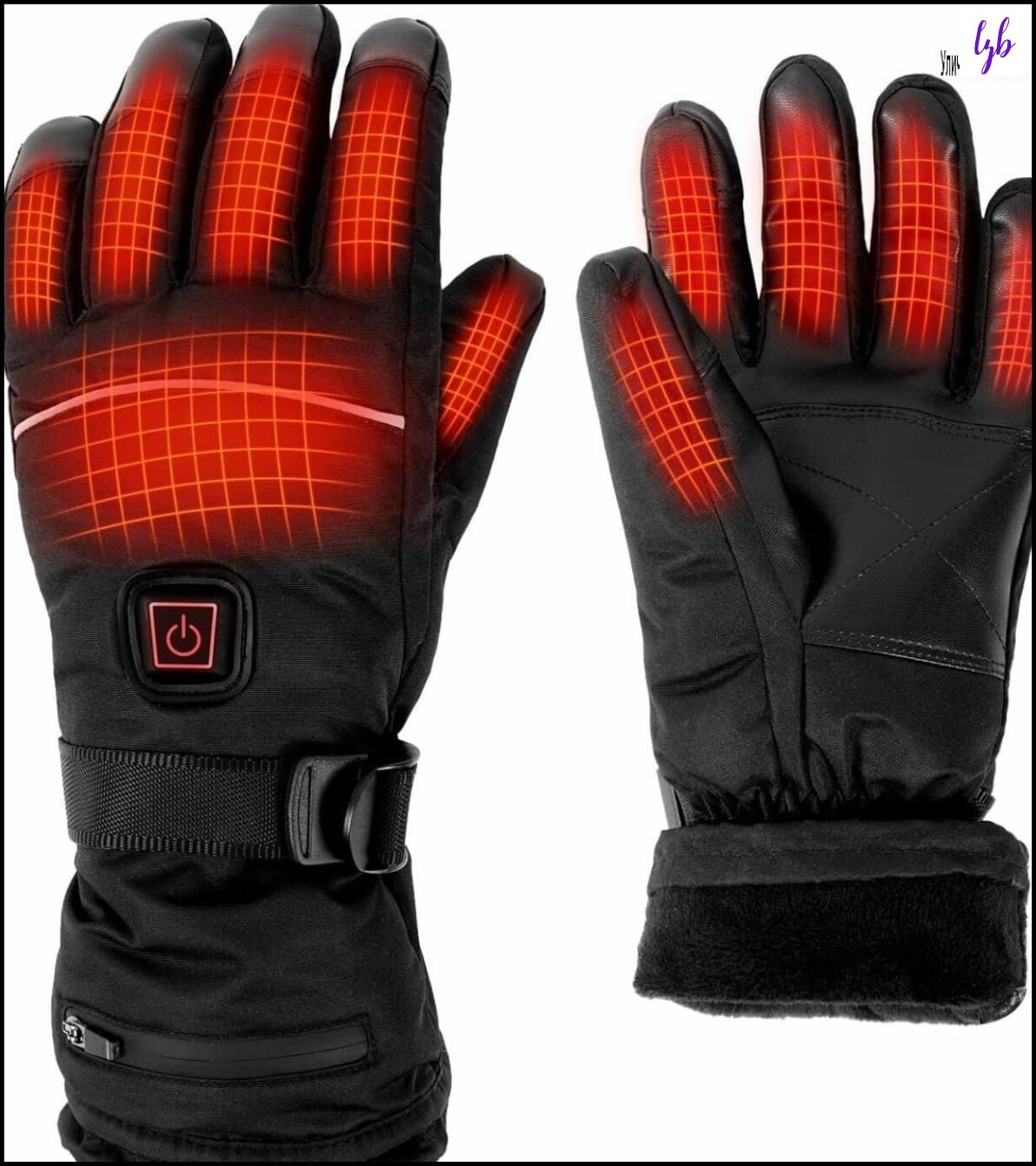 Эксклюзивные перчатки с подогревом, 3 режима температурного контроля