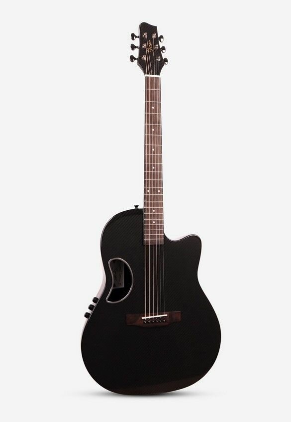 CE-2021-CF Электро-акустическая гитара, чёрная, Smiger