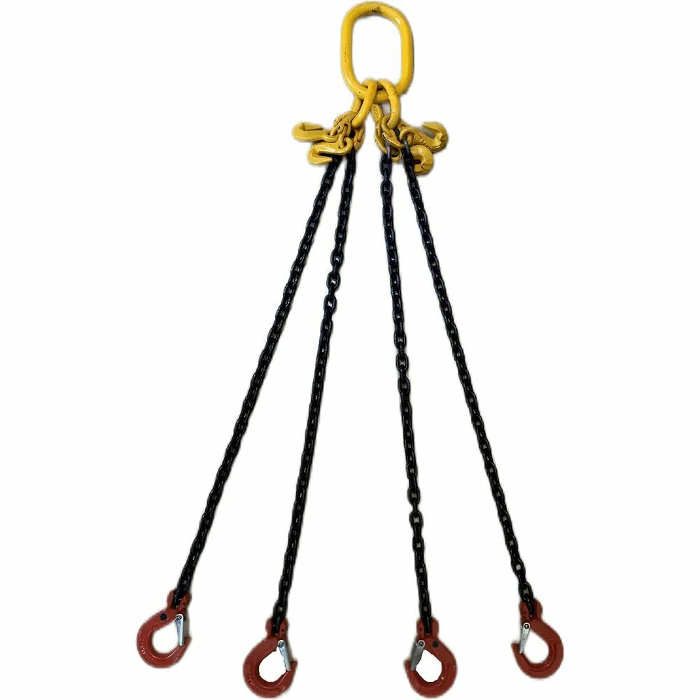 Цепной четырехветвевой строп КанТраст 4СЦ 3,2/3000 с крюками укоротителями 4STS3203000R