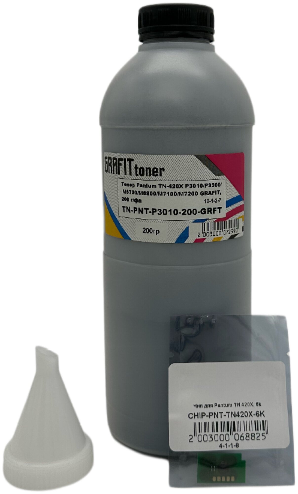 Заправочный набор Pantum TL-420X (тонер+чип)