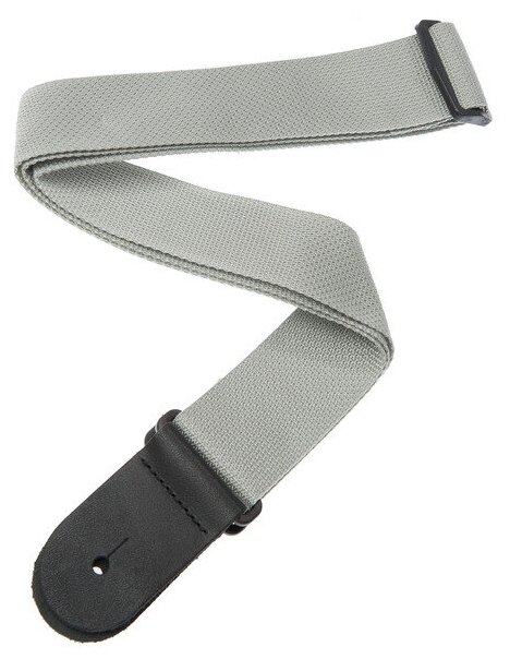 PWS105 Polypropylene Полипропиленовый ремень для гитары, серебристый, Planet Waves