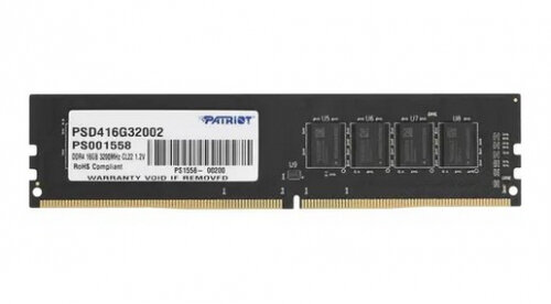 Оперативная память Patriot Memory DDR4 16Gb 3200MHz pc-25600 (PSD416G32002)