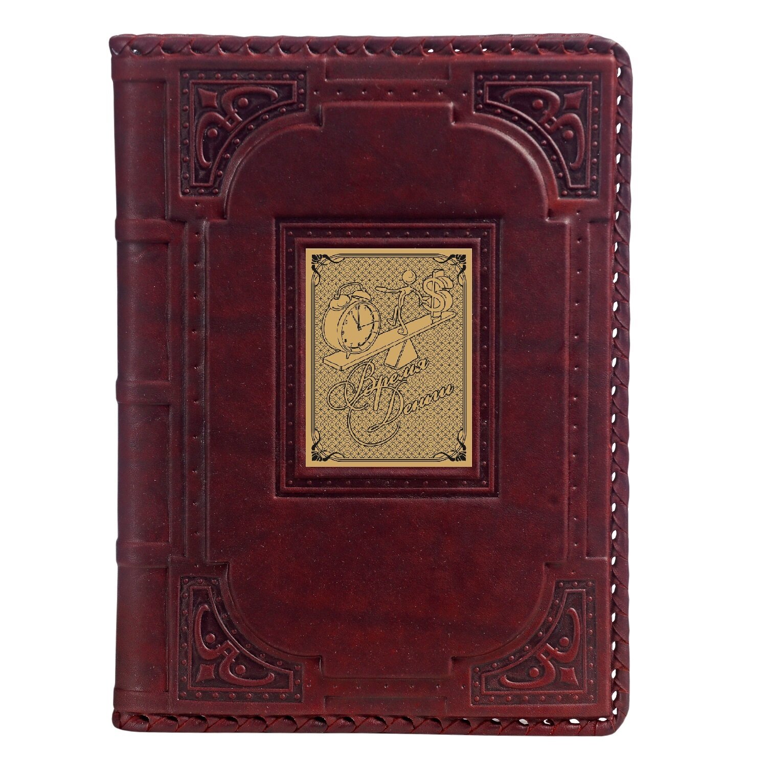 Макей Ежедневник А5 «Время-деньги-1» с сублимированной накладкой