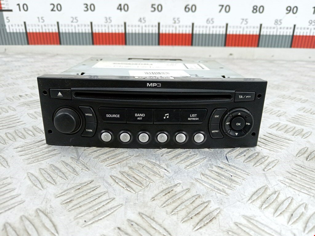 Магнитола Peugeot 807 96488012XT арт. 1980459