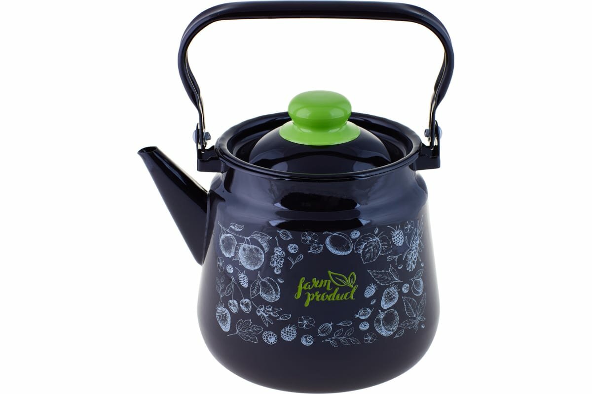 Чайник для плиты 1с26с 3,5л эмал JE TAIME