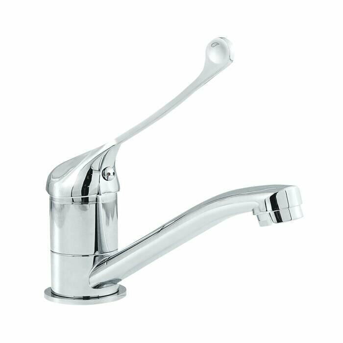 Смеситель для кухонной мойки хирургический локтевой одноручный Х-серия Славен СЛ-ОД-Х20