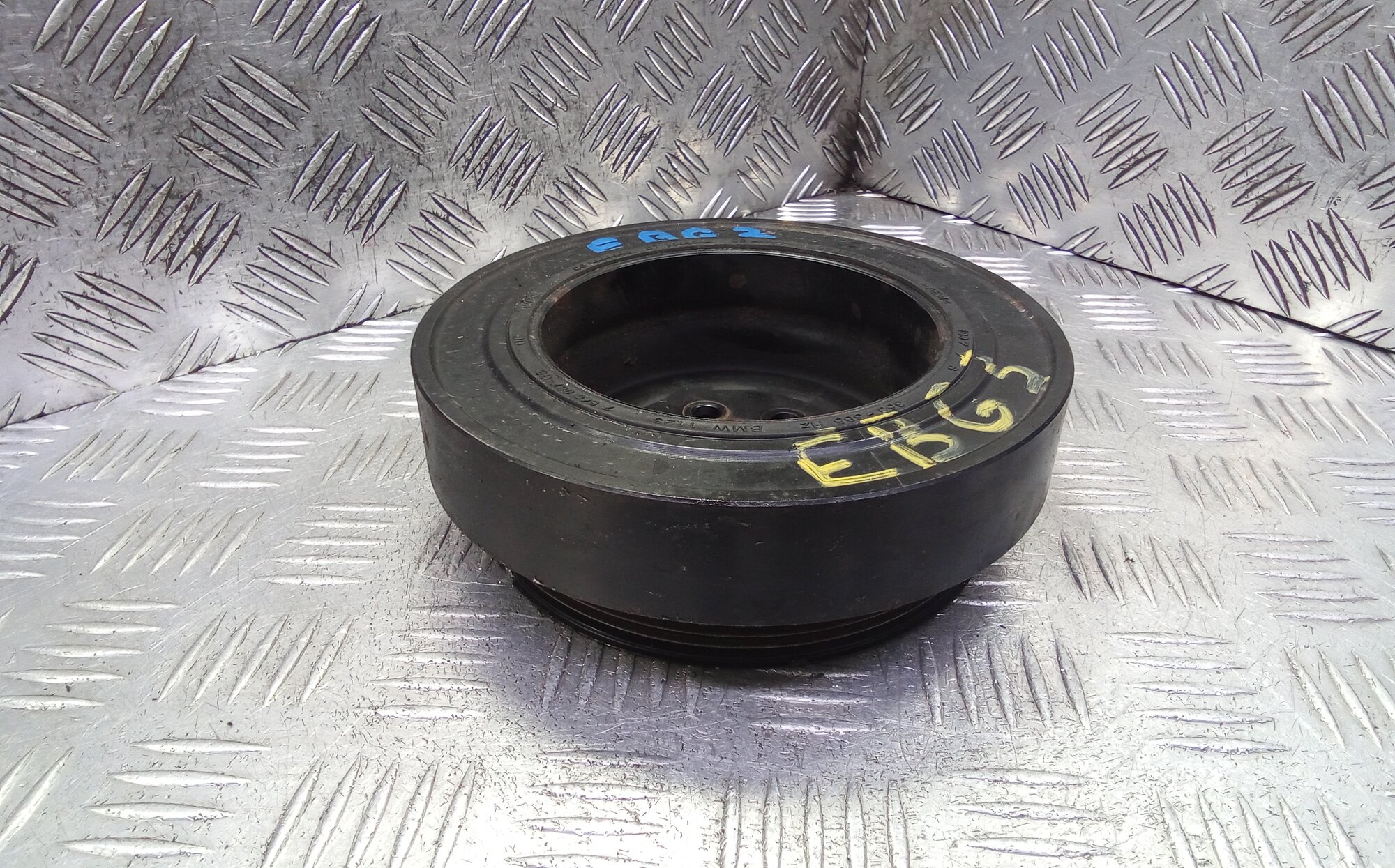 Шкив коленвала демпферный бензиновый BMW 6 E63/E64, Номер 11317502180