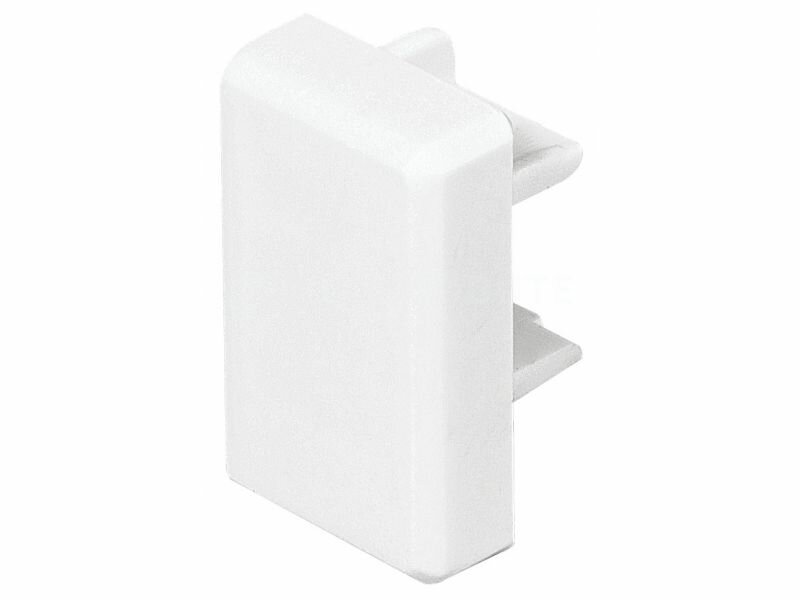 Заглушка пластиковая для кабель-канала 75*20 Efapel 10145ABR (10 шт. в комплекте)