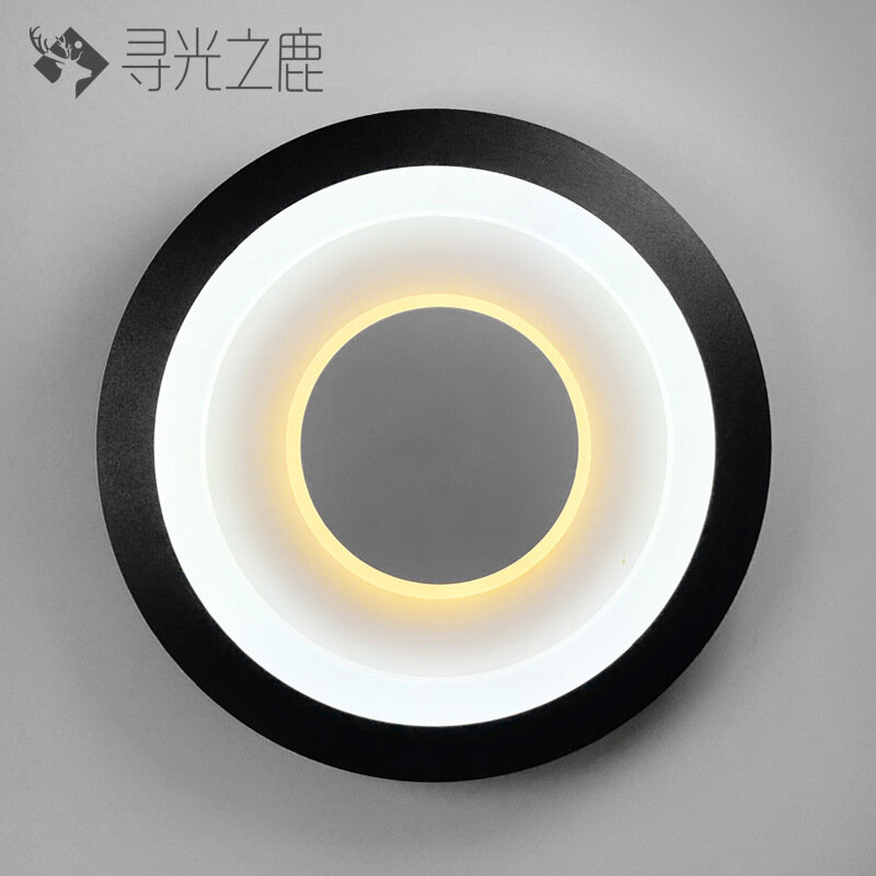 Светодиодный светильник для коридора, прихожей, балкона, потолочный светильник для входного холла, простой светильник для гардеробной с датчиком движения.