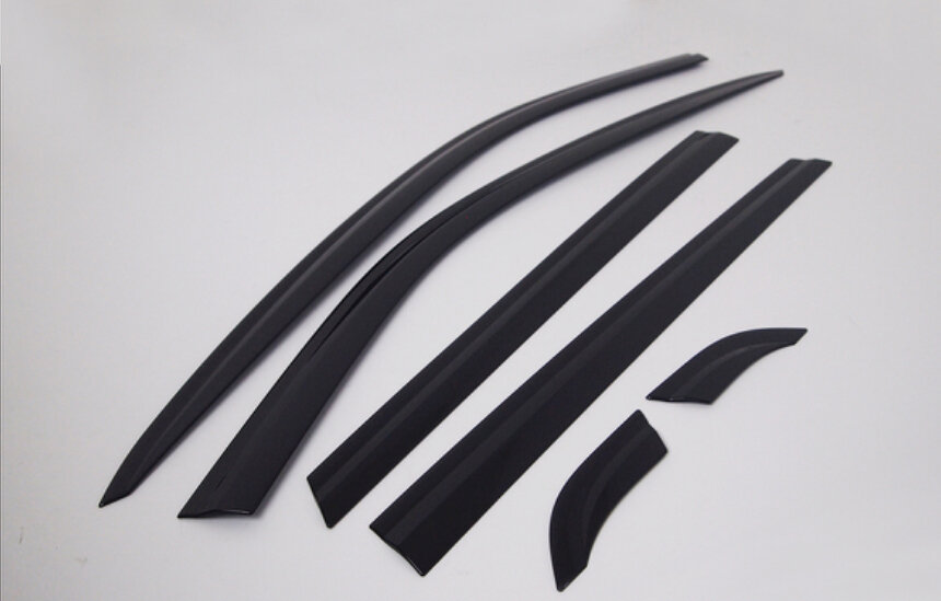 Hyundai Palisade темные дефлекторы 6 штук