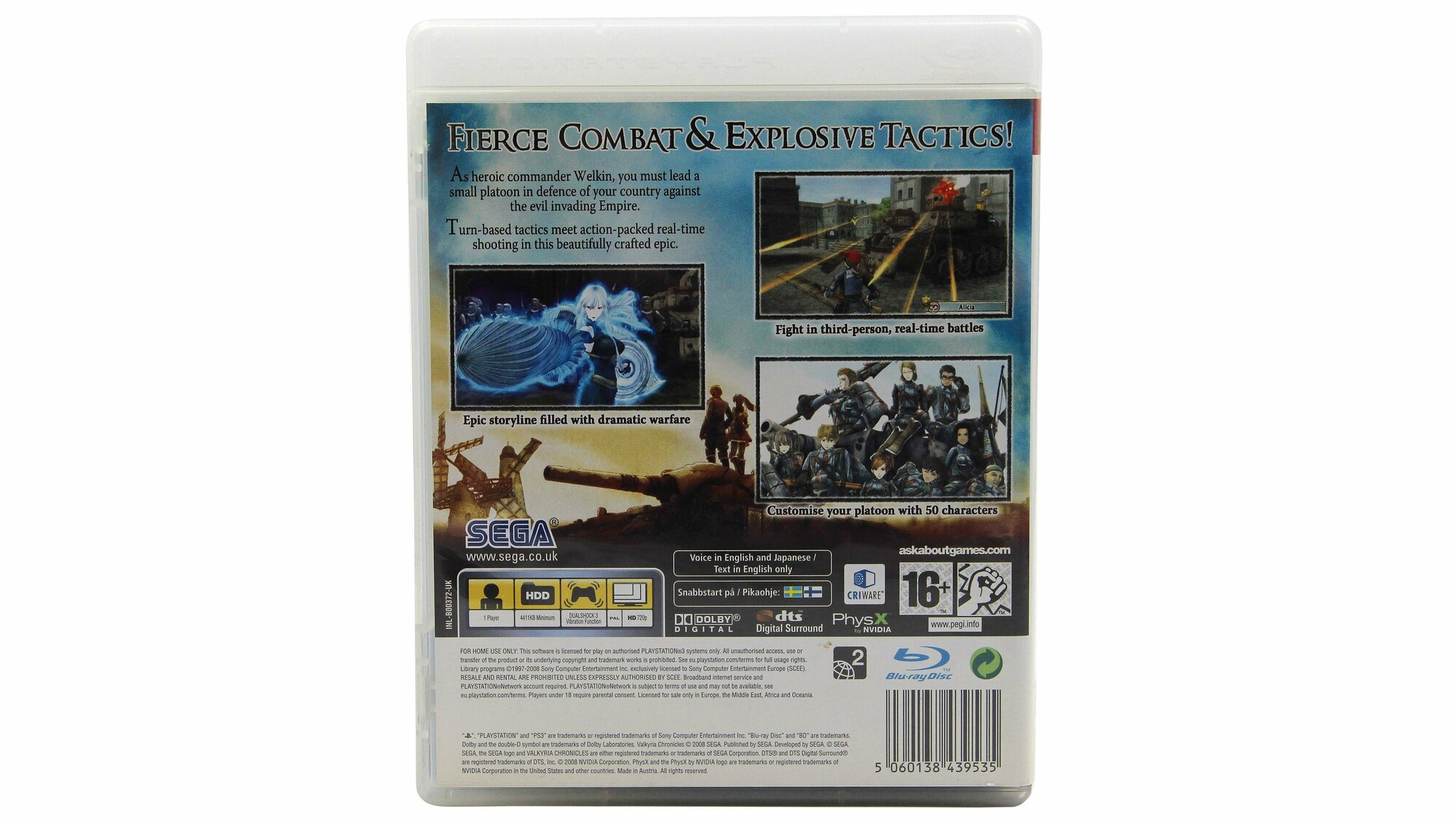 Valkyria Chronicles (PS3) — фото 1