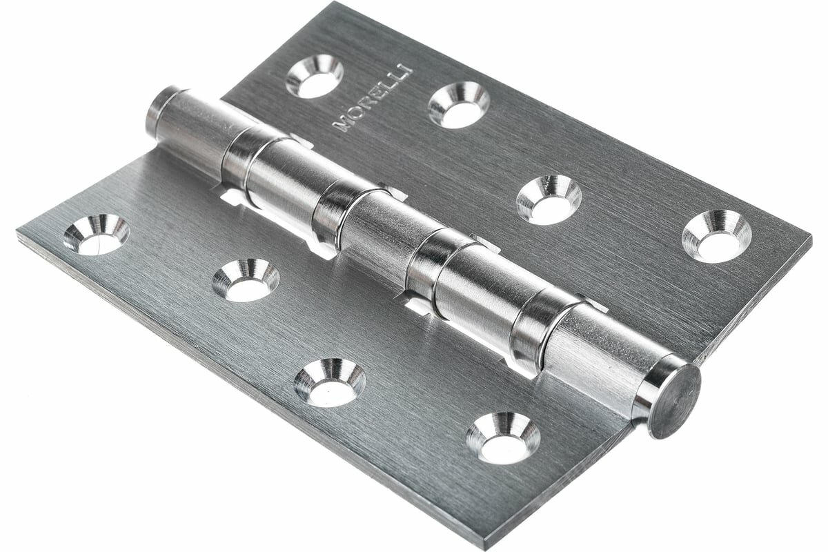 MORELLI MBU латунная петля 100x70x3-4BB SC цвет матовый хром 9010231 для дверей