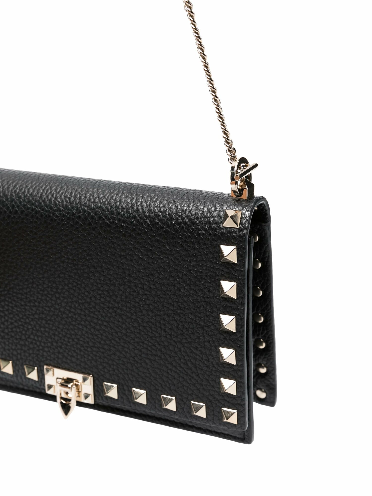 Сумка Valentino Rockstud, черный/черный — фото 1