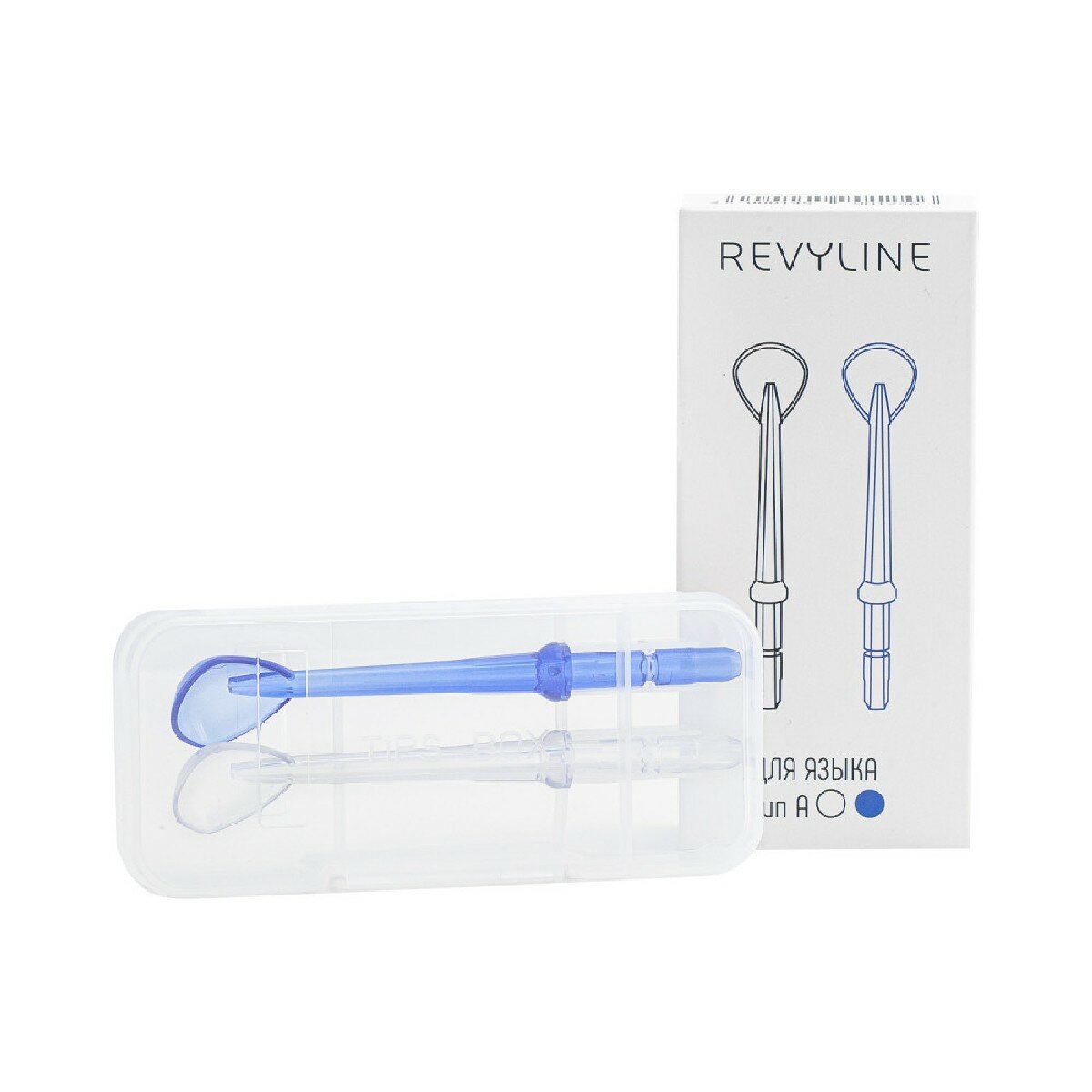 Насадки на ирригатор для ультразвуковой чистки Revyline для языка RL 100/300/400/500/600/700/800/900