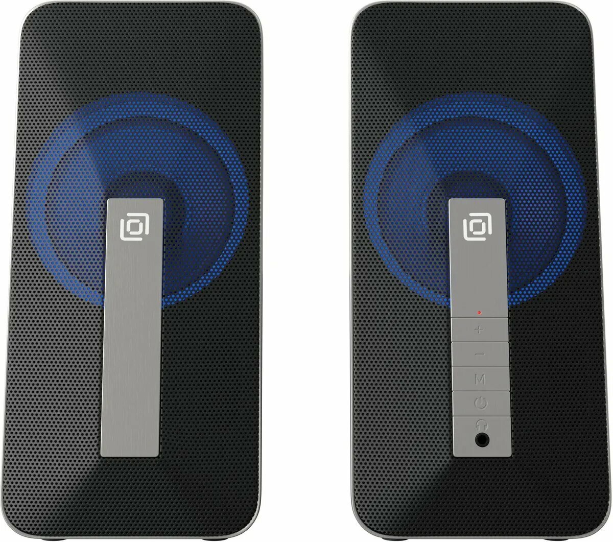 Акустическая система Oklick OK-130 2.0 черный 20Вт BT