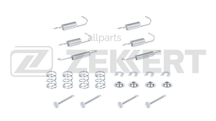 ZEKKERT BR-1498 Комплект установочный задн. торм. колодок Mitsubishi Outlander II-III 06- Lancer VIII 08- Subaru F