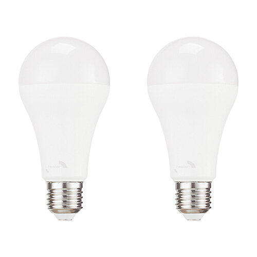 Лампа светодиодная E27 4000К 18 Вт 1710 Лм 230 В груша А65 матовая (2 шт.)