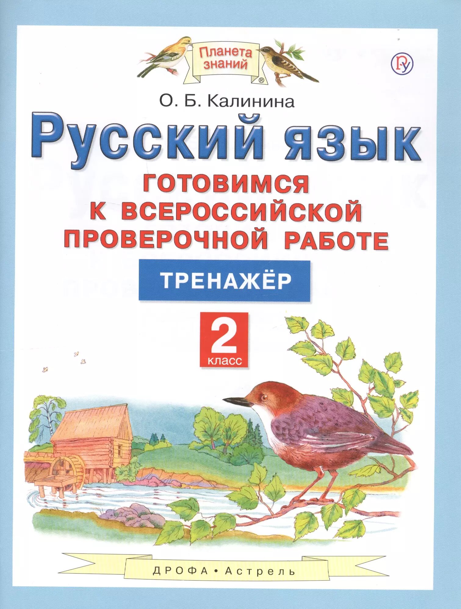 Русский язык. 2 класс. Готовимся к всероссийской проверочной работе. Тренажер (Ольга Калинина)