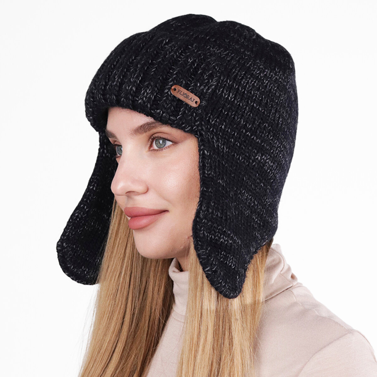 Шапка-ушанка для женщин