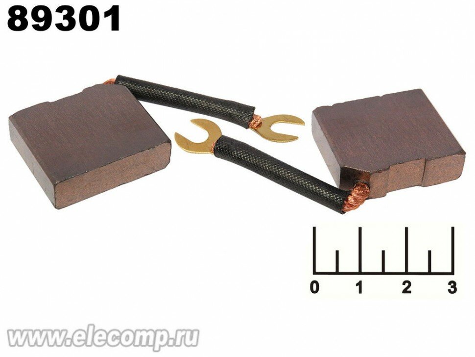 Щетка меднографитовая 9.3*26*31 Brush-3 (2 штуки)
