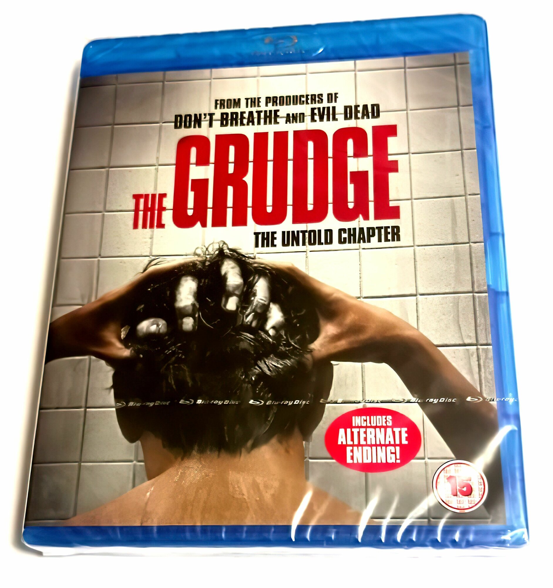 Проклятие (2020, Blu-ray диск, фильм) ужасы, ремейк с Андреа Райзборо и Демианом Бичир / 18+, импорт с русским языком