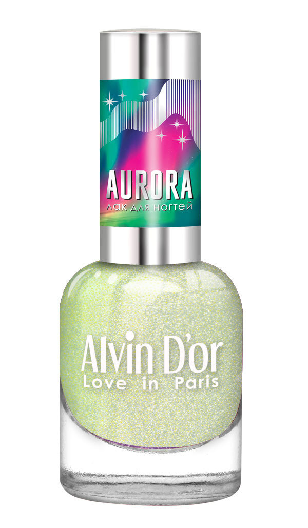 Alvin D'or, Лак для ногтей Aurora тон 05 летняя aurora