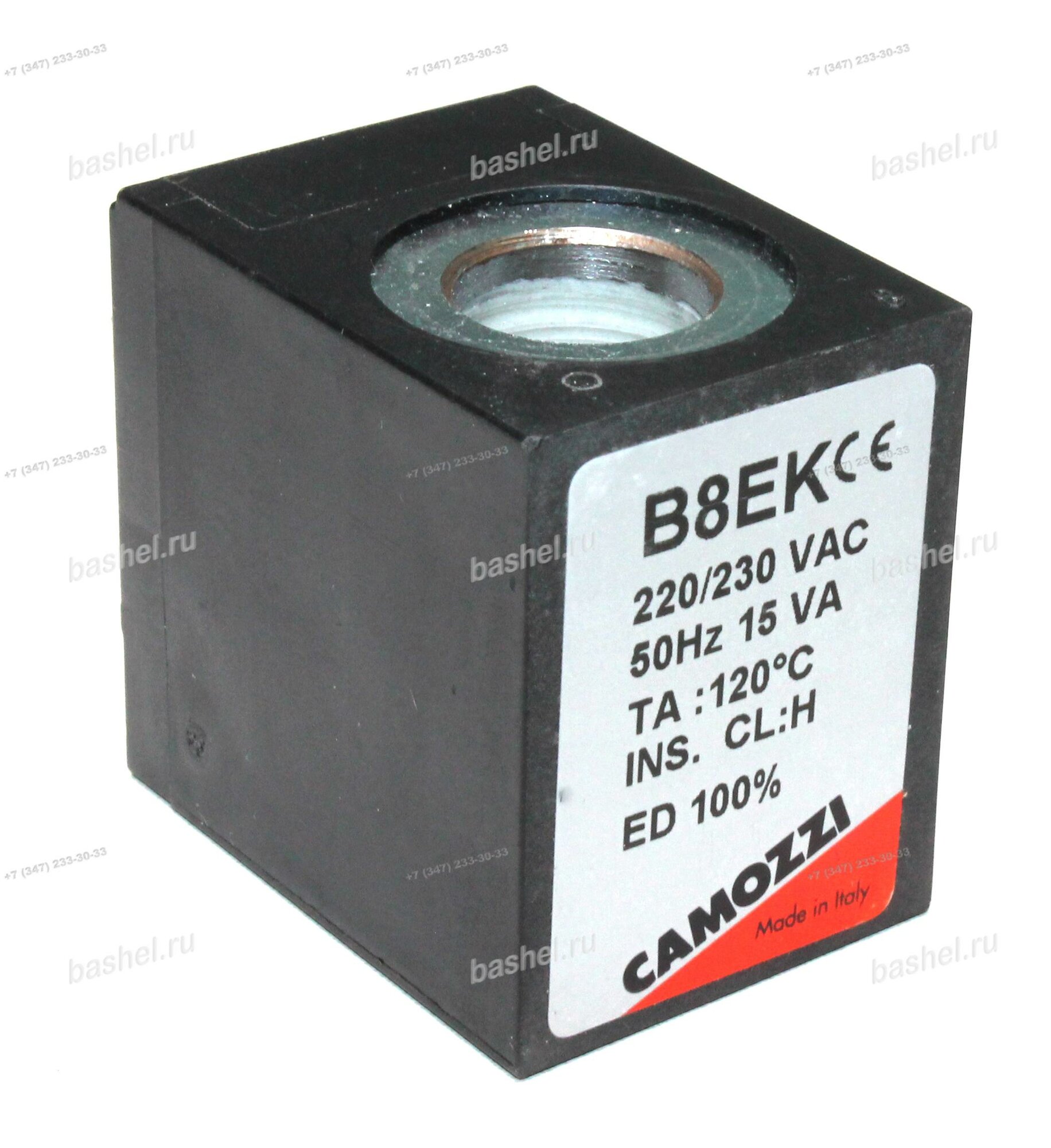 B8EK для NO клапанов AC 220V, 15VA, Катушка соленоид, Camozzi