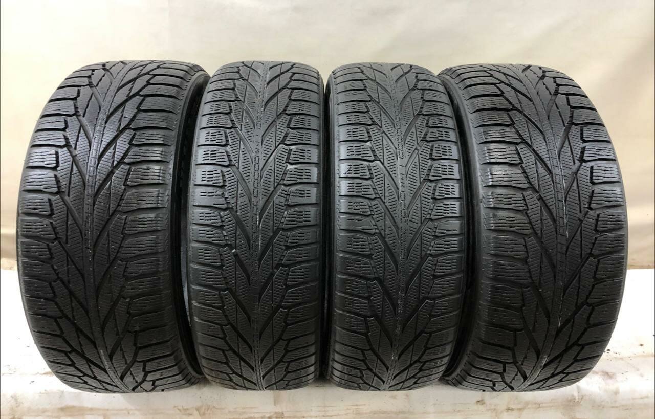 Комплект (4 шт) Nokian Tyres Hakkapeliitta R2 SUV 255/50 R19 & 235/55 R19 БУ Шины Зимние