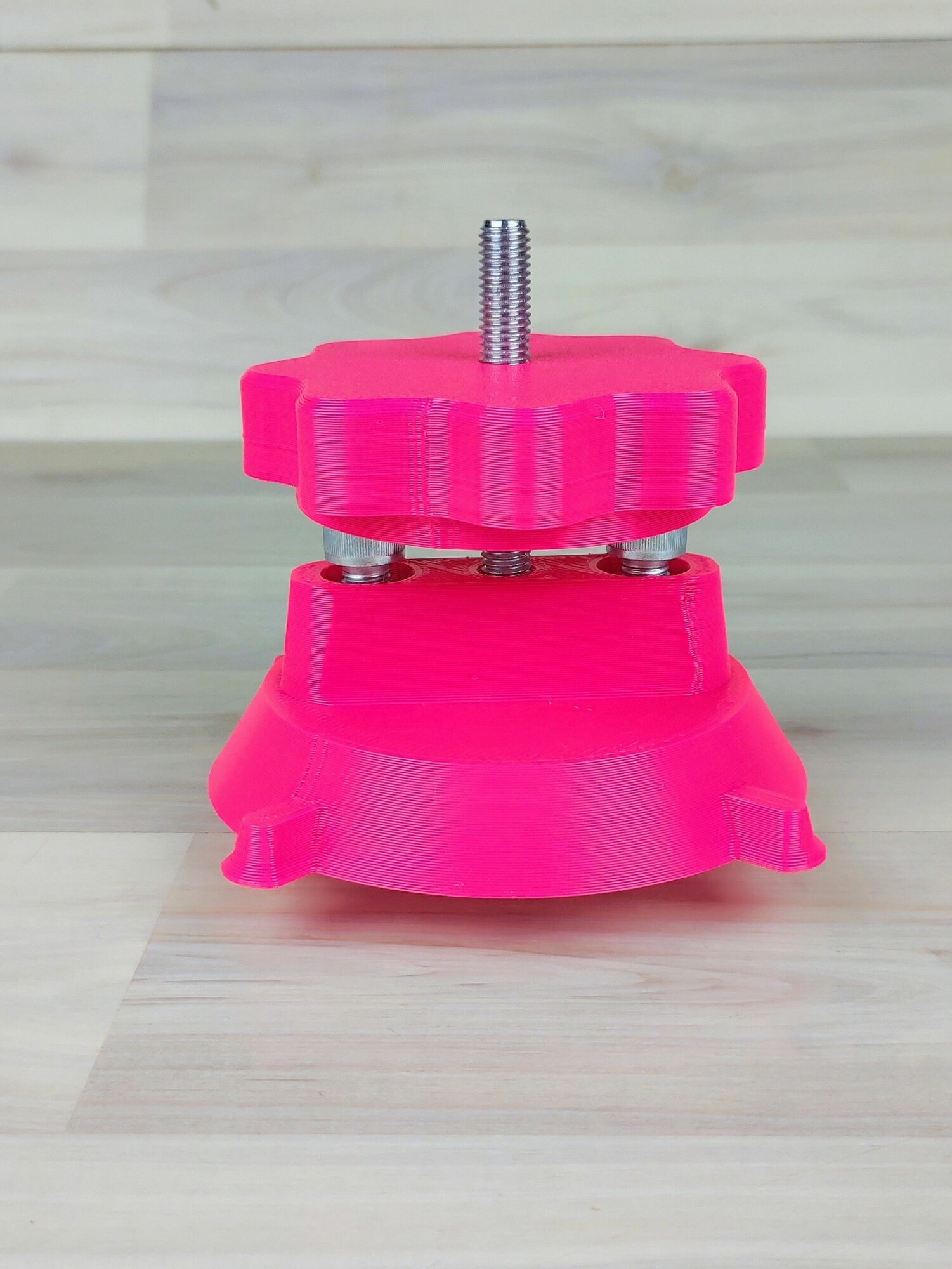 Крепление для экспедиционной канистры "Экстрим+", PETG / FDM печать, M10, розовый